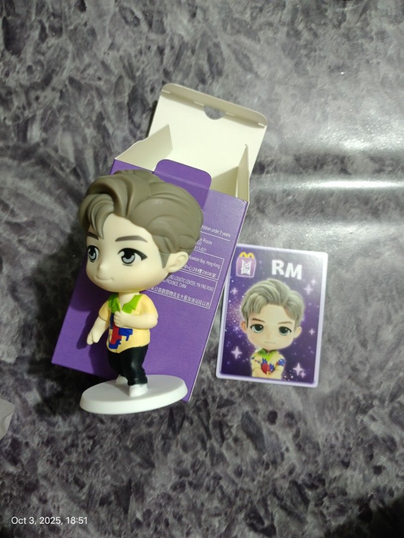 Tiny Tan RM Figure, Hobbies & Toys, Toys & Games on Carousell