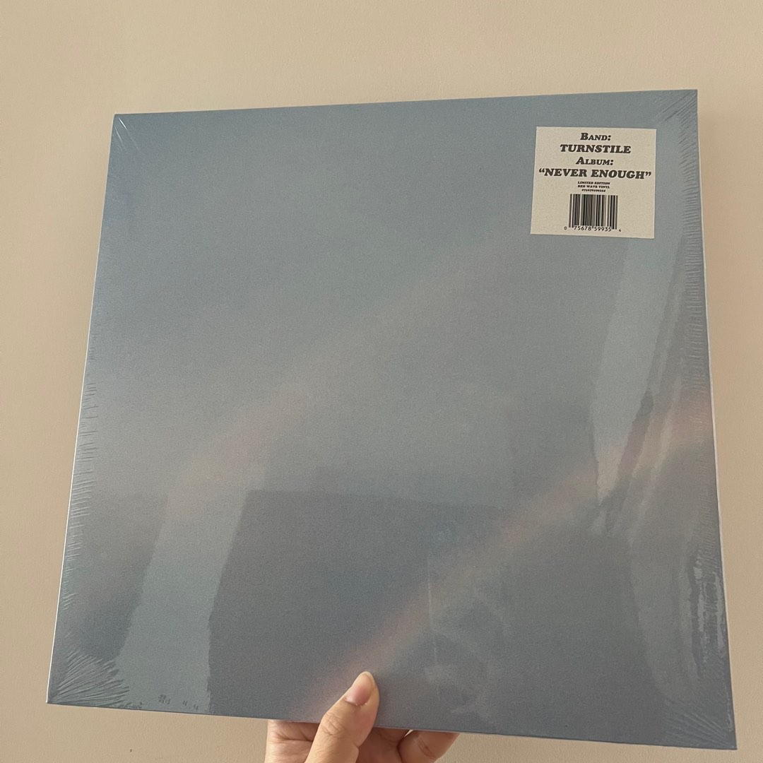 Turnstile - Never Enough (Red Wave) vinyl, Hobbies & Toys, Music ...