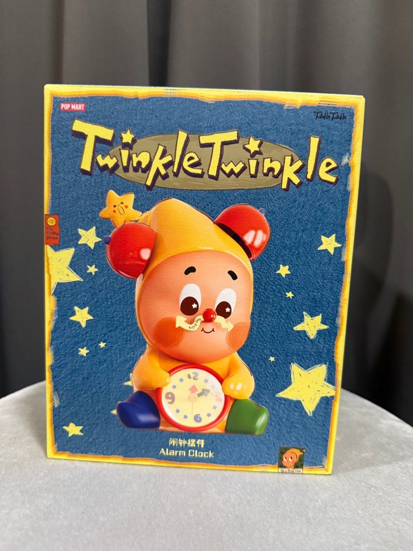 Twinkle twinkle alarm clock wakey wakey figure big have a nice day Popmart 100% authentic 星星人闹钟 ...