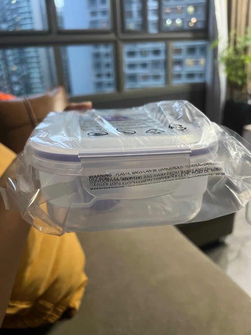 Vacuum storage container 1400ml, Furniture & Home Living, Home ...