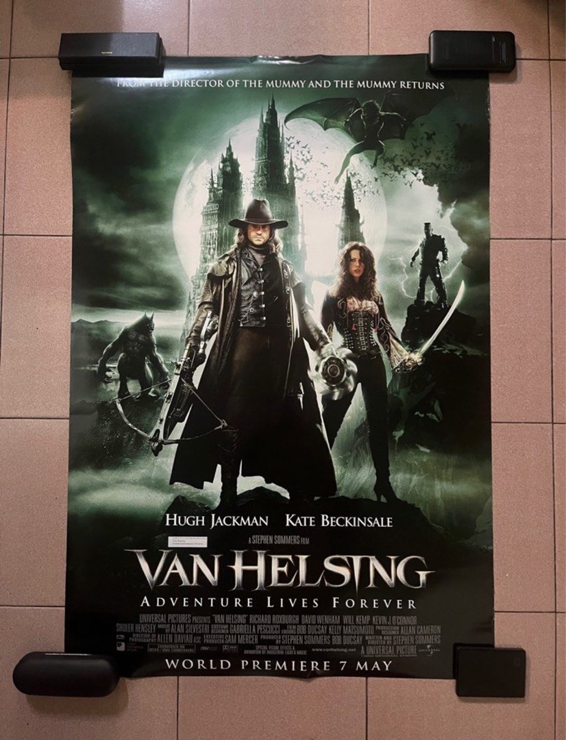 VAN HELSING (2004) OFFICIAL THEATRICAL ONE-SHEET POSTER (27 x 40 ...