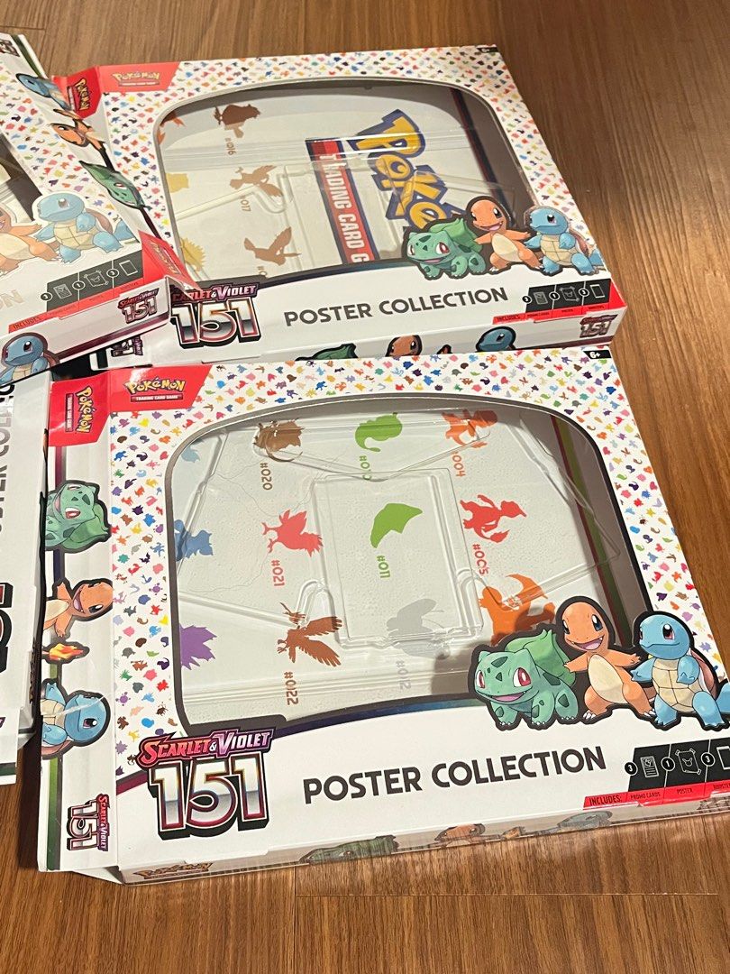 151 pokemon poster from poster collection, Hobbies & Toys, Toys & Games ...