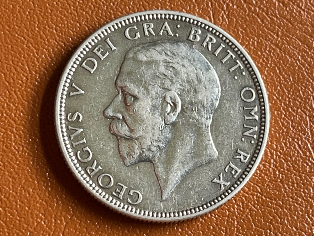 1929 Great British King George V One Florin Silver Coin, Hobbies & Toys ...