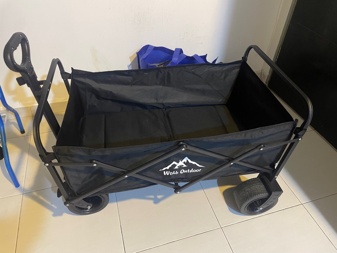 300L Wagon Trolley, Sports Equipment, Hiking & Camping on Carousell