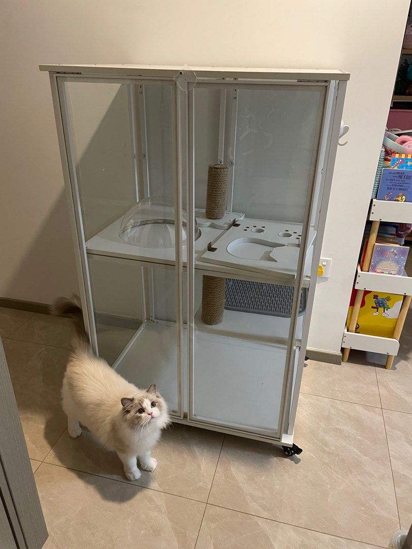 3 tier Cat house, Pet Supplies, Homes & Other Pet Accessories on Carousell