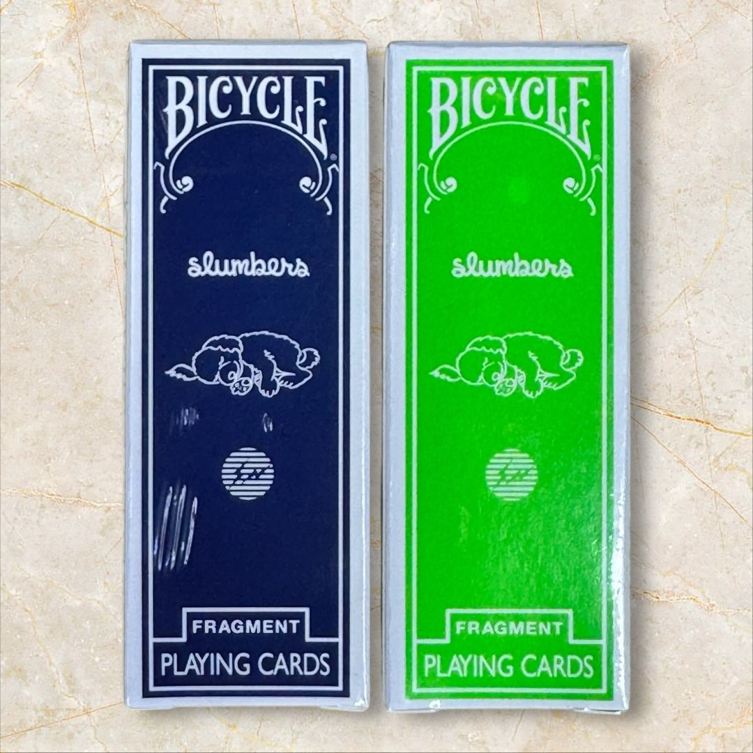 全新原裝正版 Bicycle Fragment Slumbers Playing Cards 閃電標誌 Ginza Cardistry 花切 ...
