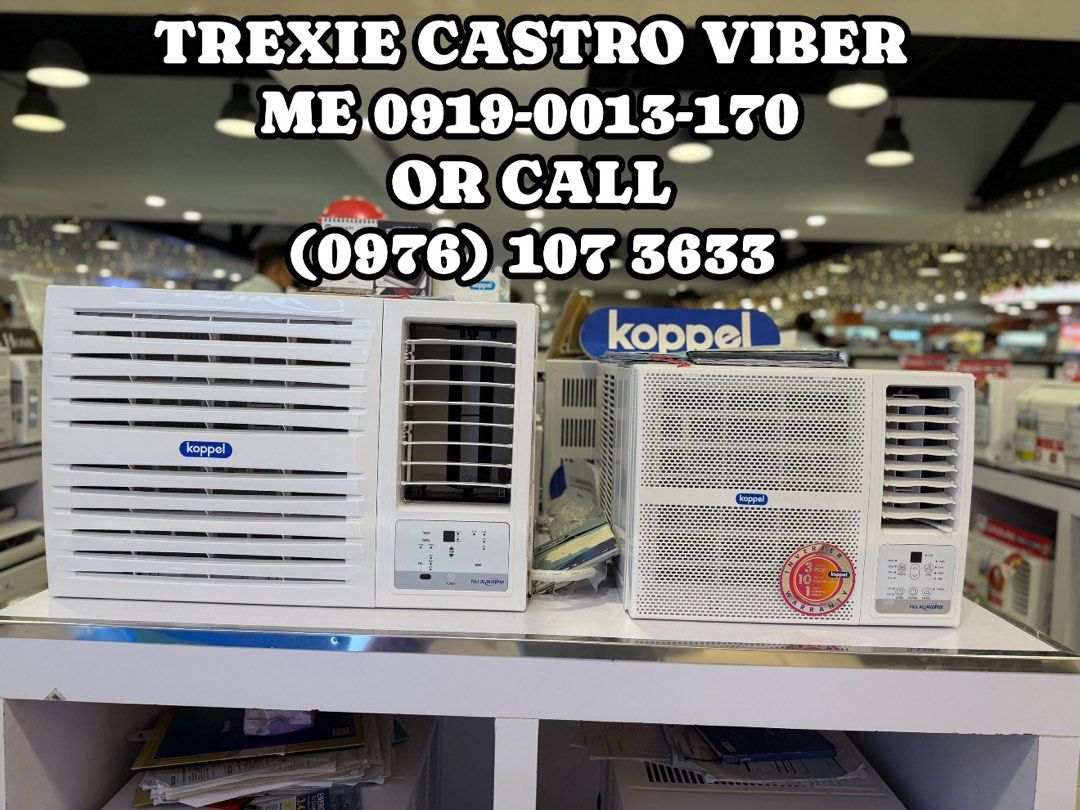 🟨 KOPPEL WINDOW TYPE INVERTER FULL DC COMPACT SIZE / KOPPEL STANDARD ...