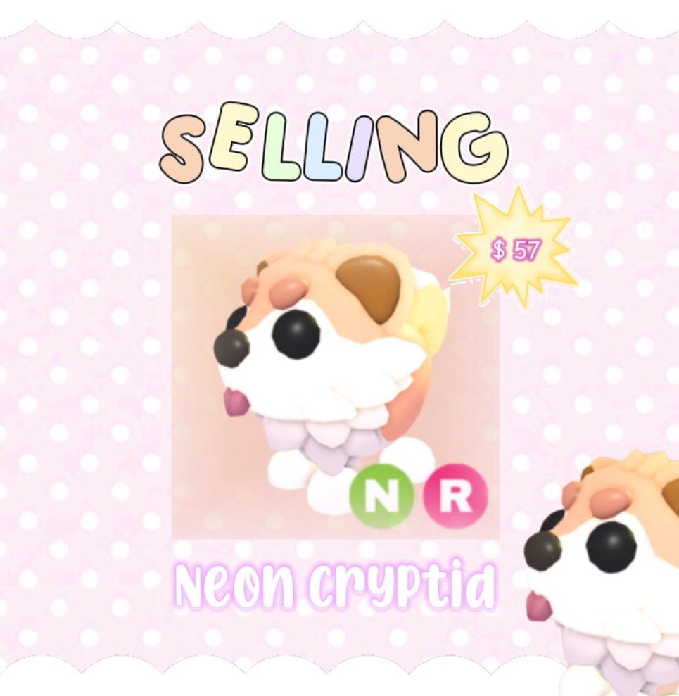 → Neon Cryptid , Adopt me exotic 🧁, Hobbies & Toys, Toys & Games on ...