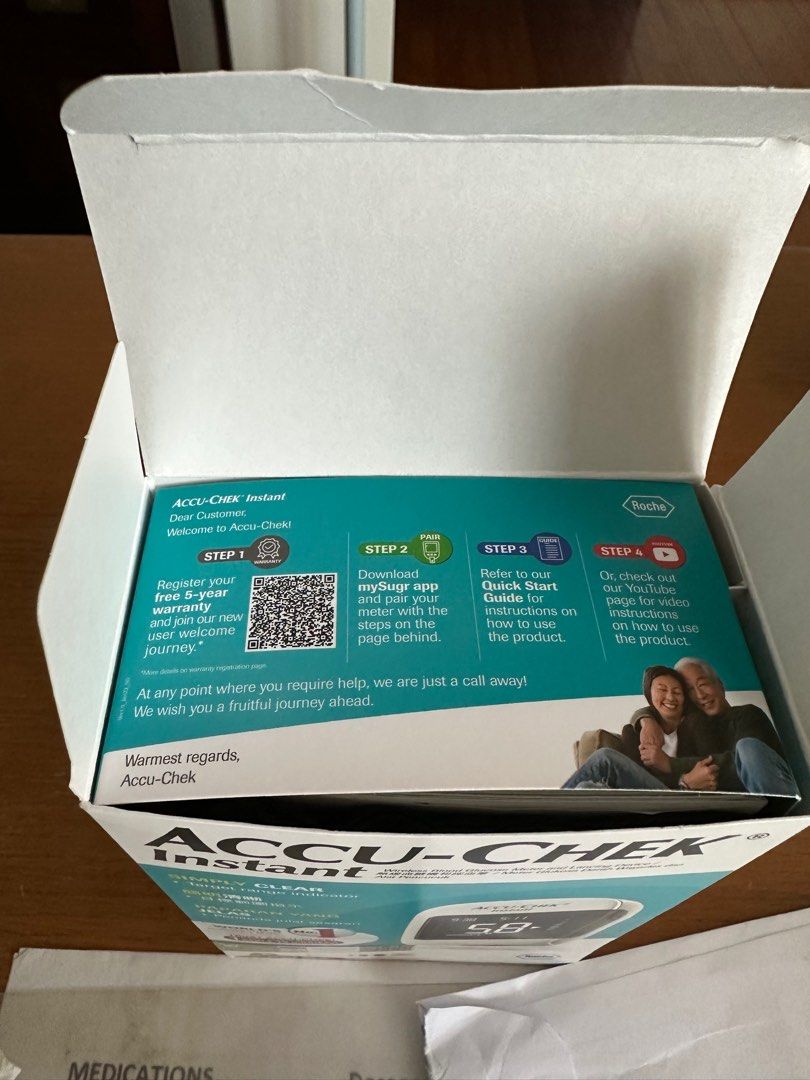 Accu-Chek Instant Glucometer, Health & Nutrition, Medical Supplies ...