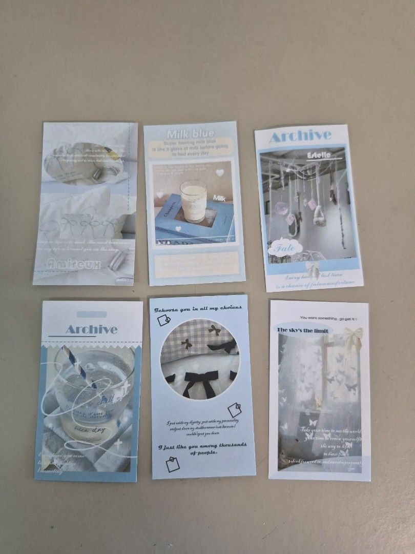 150 random aesthetic stickers for 3.50, Hobbies & Toys, Art & Prints on ...