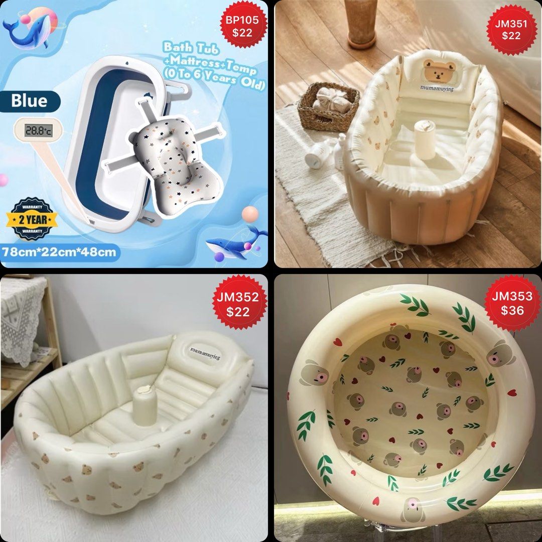 Baby Bath & Pool for Boys And Girls Kids Swimming Pool- Various Models ...
