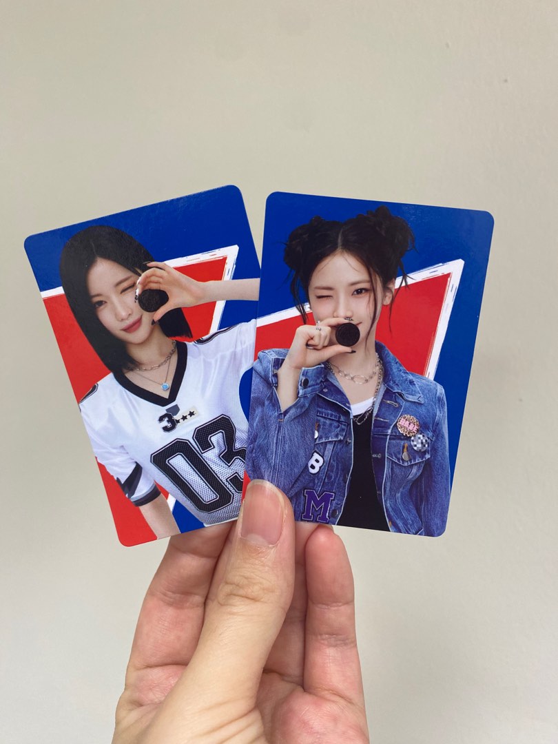 BABYMONSTER x Oreo Photocards - Ruka & Asa, Hobbies & Toys, Memorabilia ...