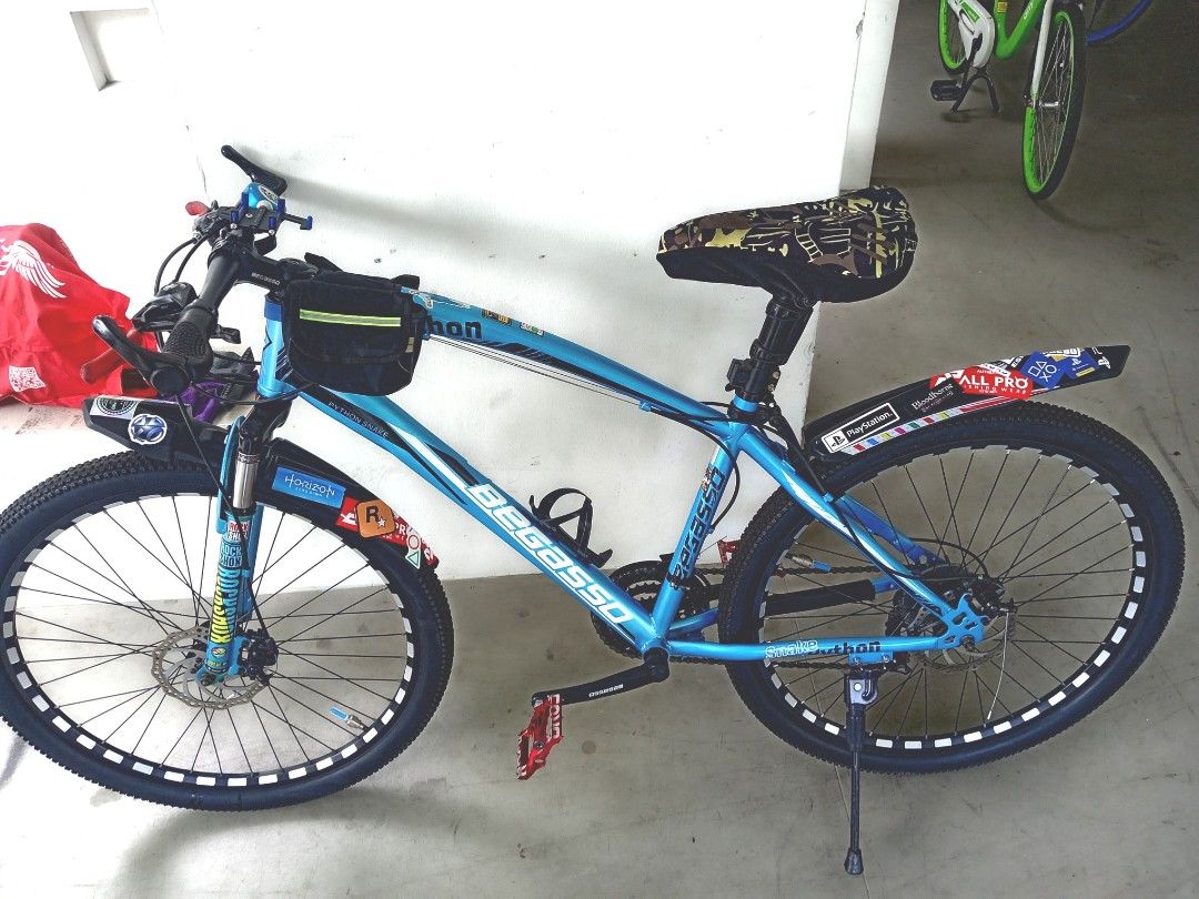 Begasso Python Mountain Bike - Light Blue 26, Sports Equipment ...
