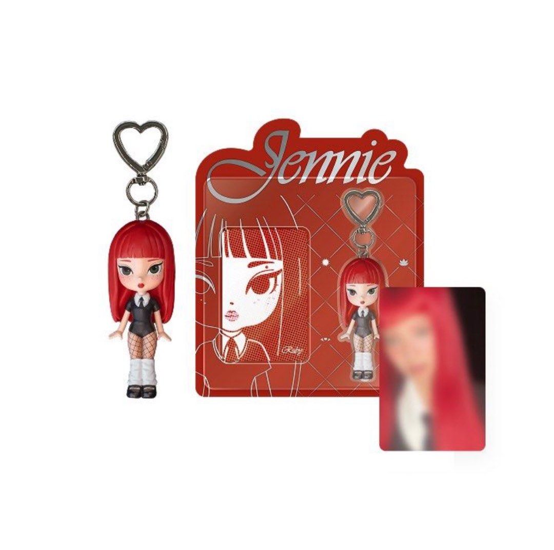 BLACKPINK Jennie Ruby Jane Keychain, Hobbies & Toys, Memorabilia ...