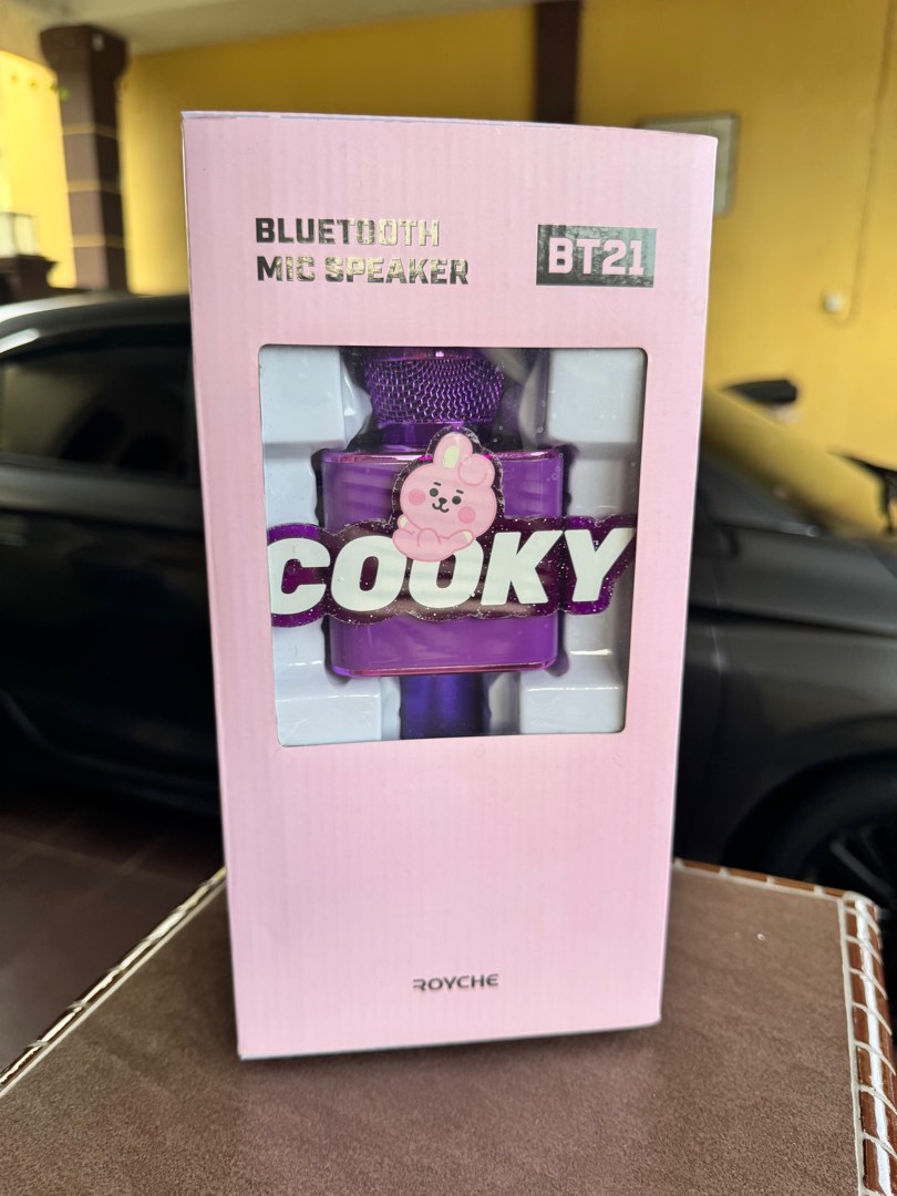 BT21 Bluetooth Mic Speaker (Cooky Version), Hobbies & Toys ...