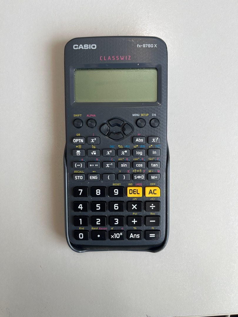 Casio fx-97sgx Scientific Calculator, Hobbies & Toys, Stationery ...