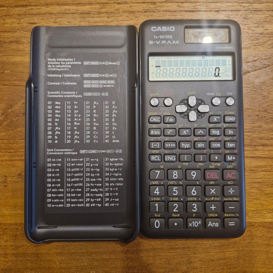 Casio fx-991MS 2nd Edition Scientific Calculator, Hobbies & Toys, Stationery & Craft, Stationery ...