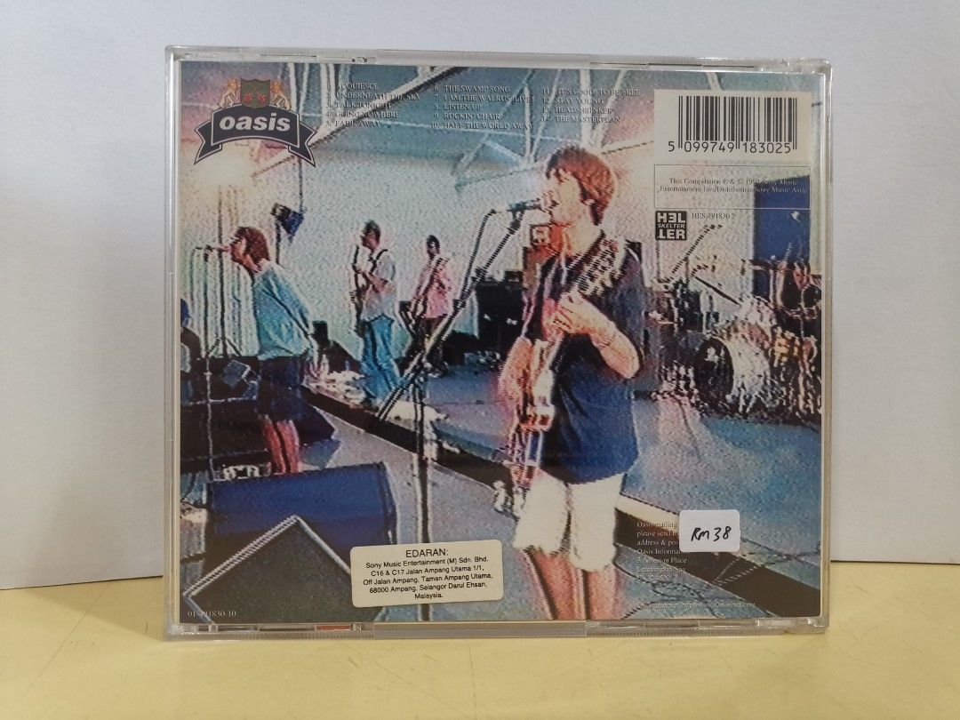 (CD) OASIS The Masterplan, Hobbies & Toys, Music & Media, CDs & DVDs on ...