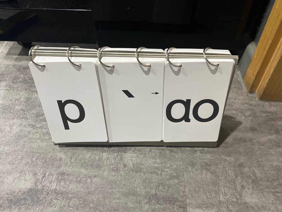 Chinese Pinyin Flash Cards, Hobbies & Toys, Toys & Games on Carousell