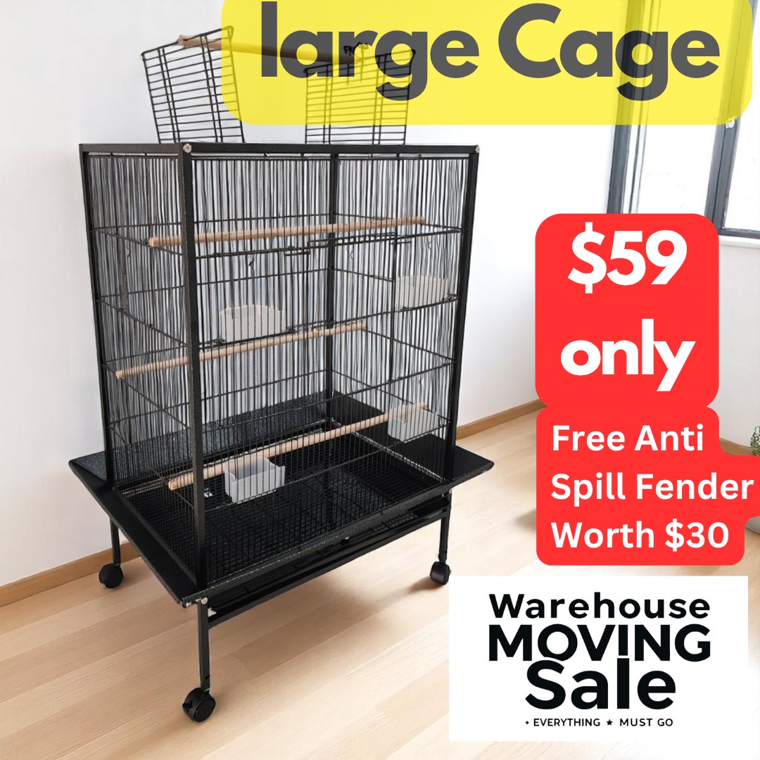 Clearance Sales ! $59 only ! Tall Bird Cage / Parrot Cage | Premium ...