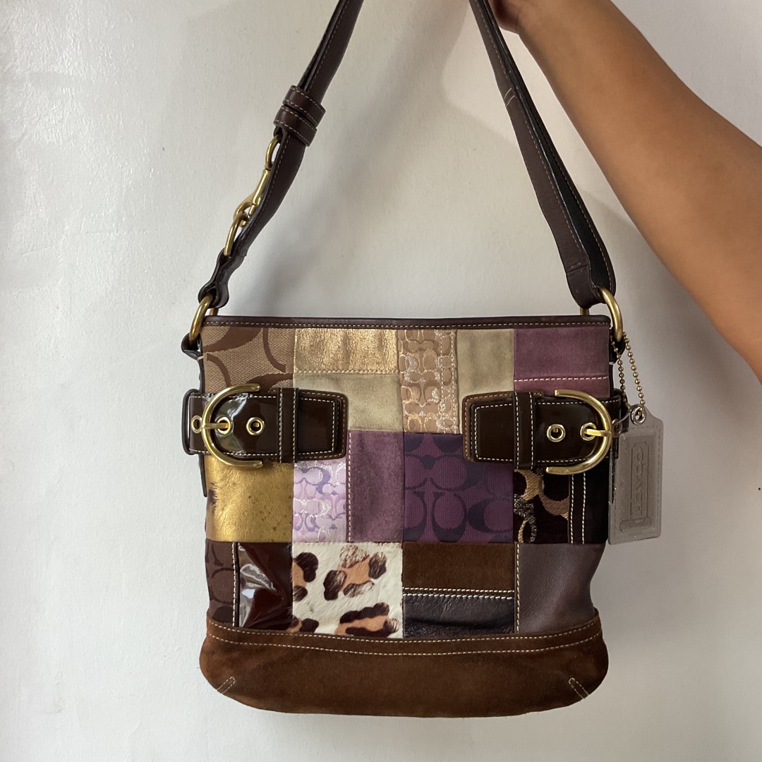 Coach Holiday Patchwork Limited Edition, Luxury, Bags & Wallets on ...