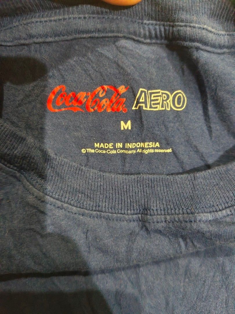 Coca Cola x Aero Graphic Tee - Medium, Men's Fashion, Tops & Sets ...