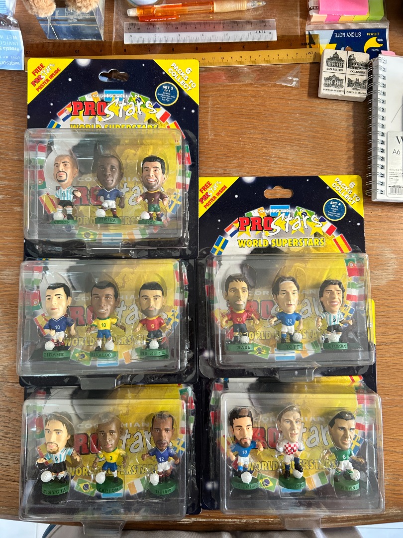 CORINTHIAN PROSTARS 3-PLAYER INTERNATIONAL PLAYERS, Hobbies & Toys ...