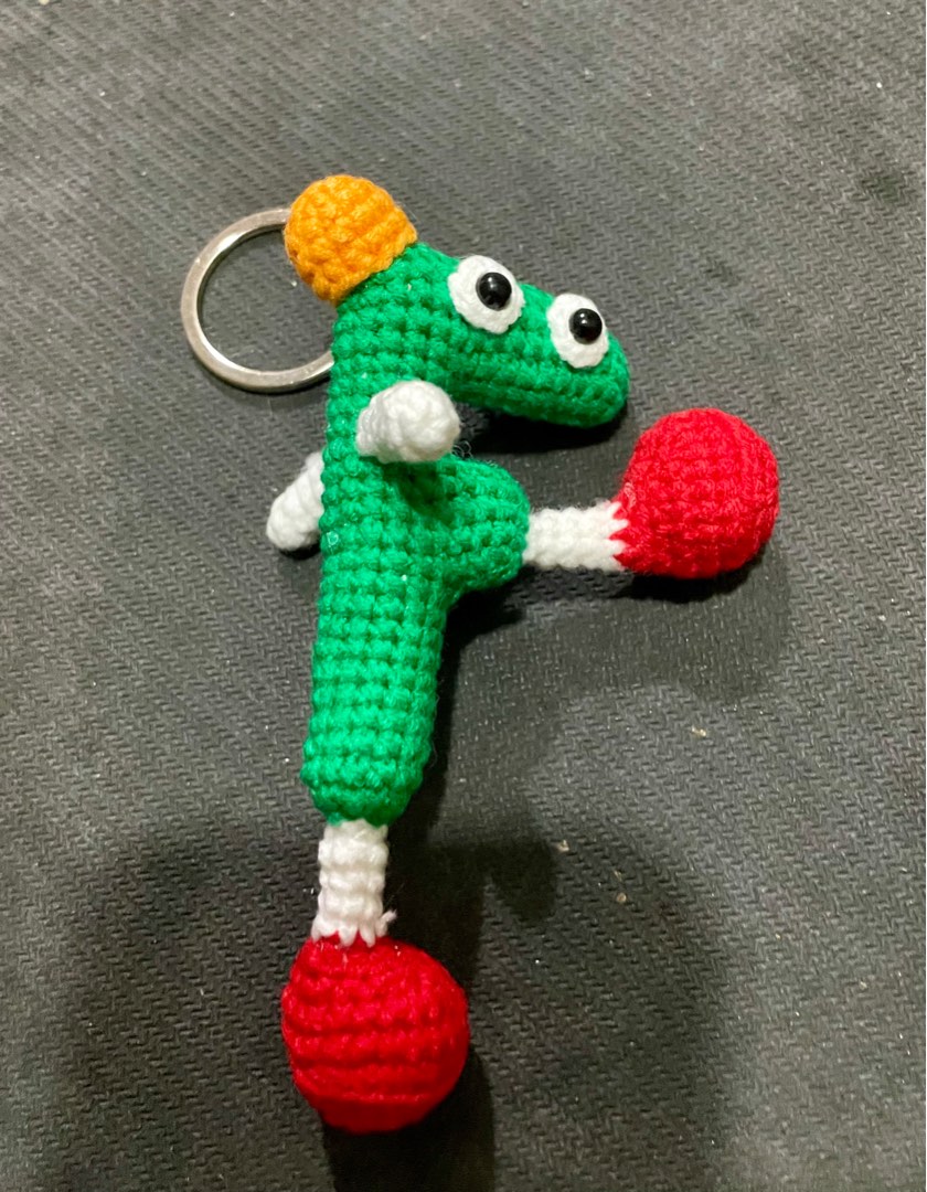 Crochet letter F, Hobbies & Toys, Stationery & Craft, Handmade Craft on ...