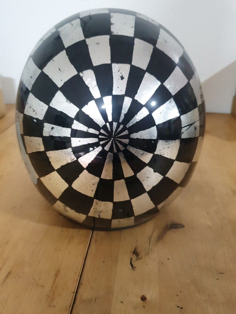 Custom Checkerboard Motorcycle Helmet, Motorcycles, Motorcycle Apparel ...