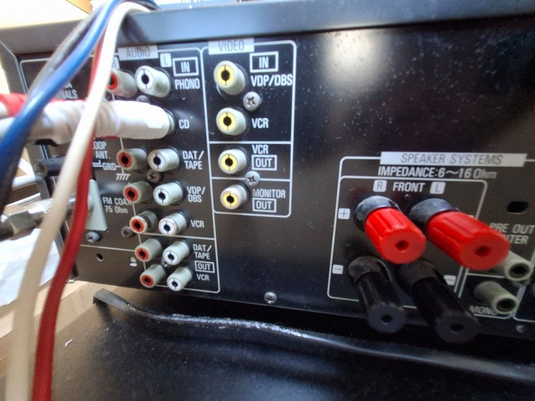 Denon AVR-1000 Hifi Stereo 5 channel Receiver Amplifier Home Theatre ...