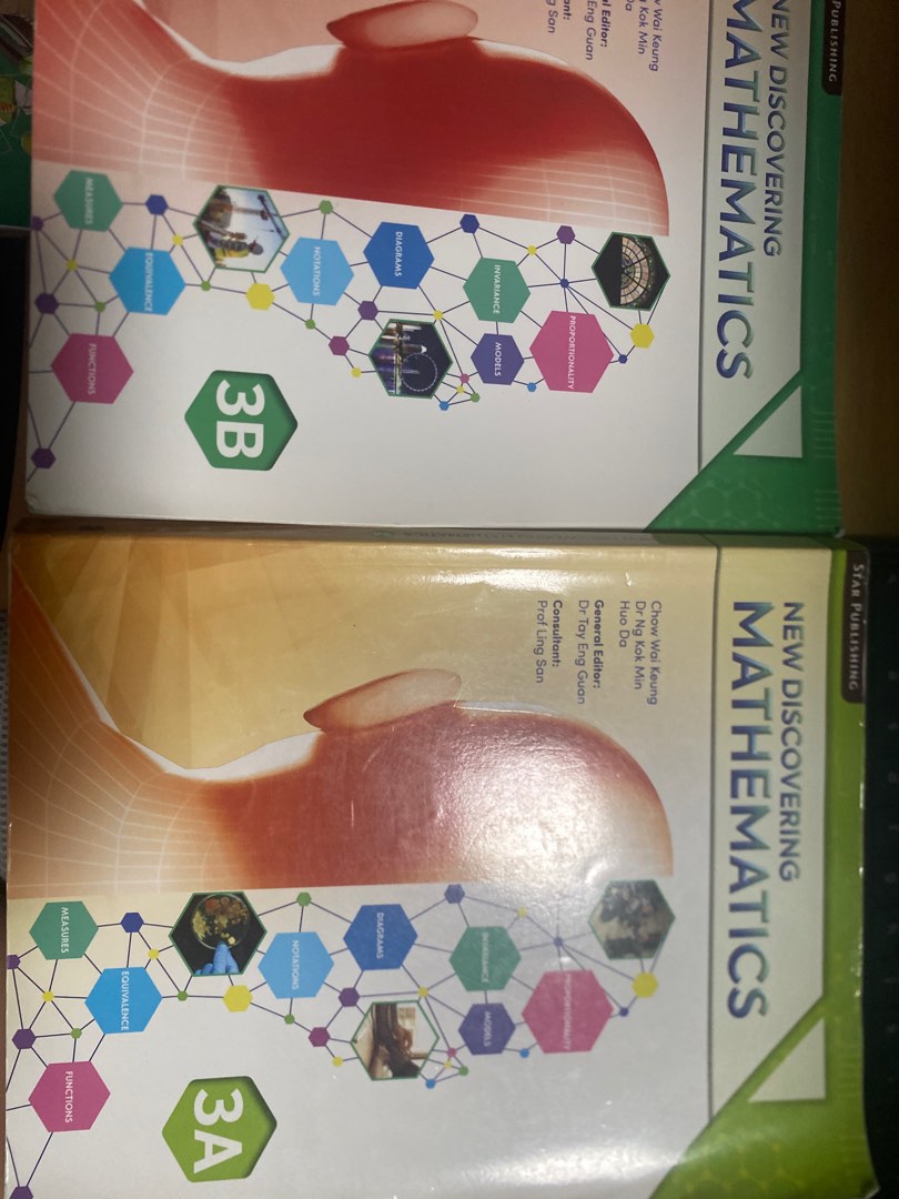 Discovering Mathematics Textbook - 3A & 3B, Hobbies & Toys, Books ...
