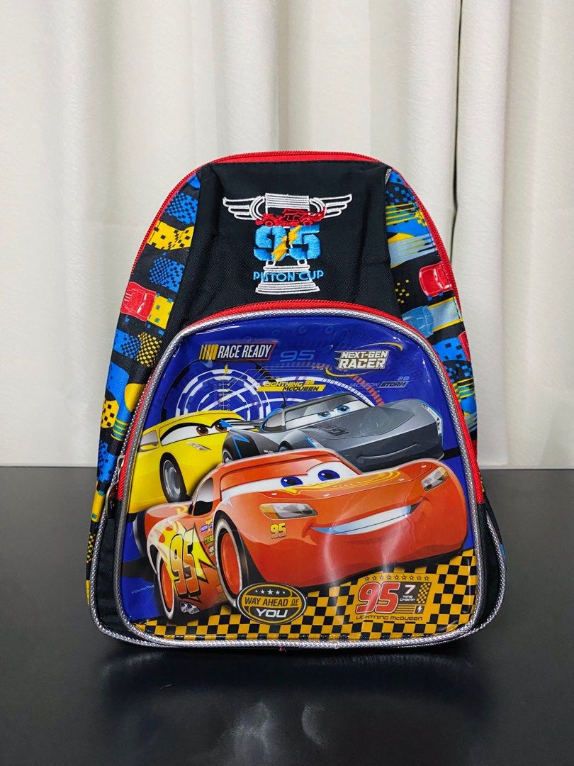 Disney Cars Lightning McQueen Backpack, Babies & Kids, Babies & Kids ...