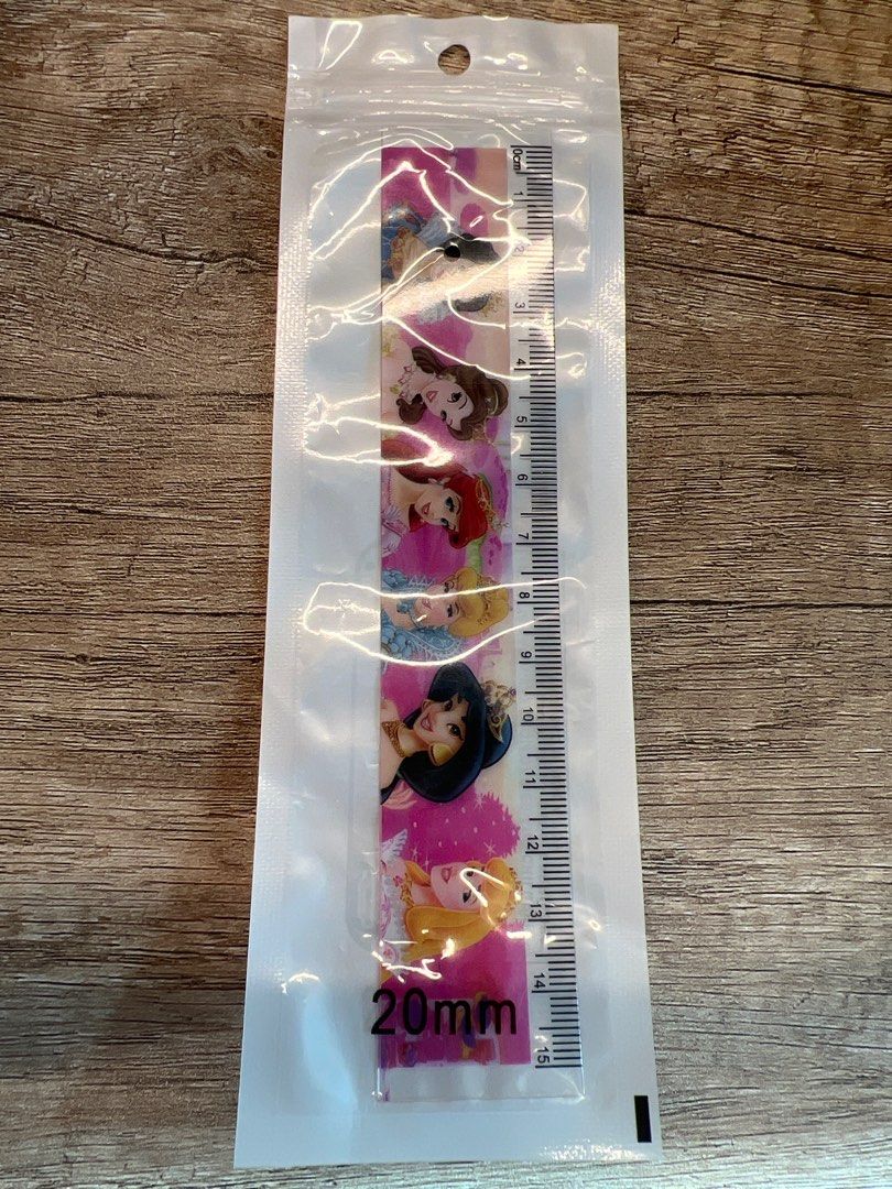 Disney Princess Ruler - 15cm, Hobbies & Toys, Stationery & Craft ...