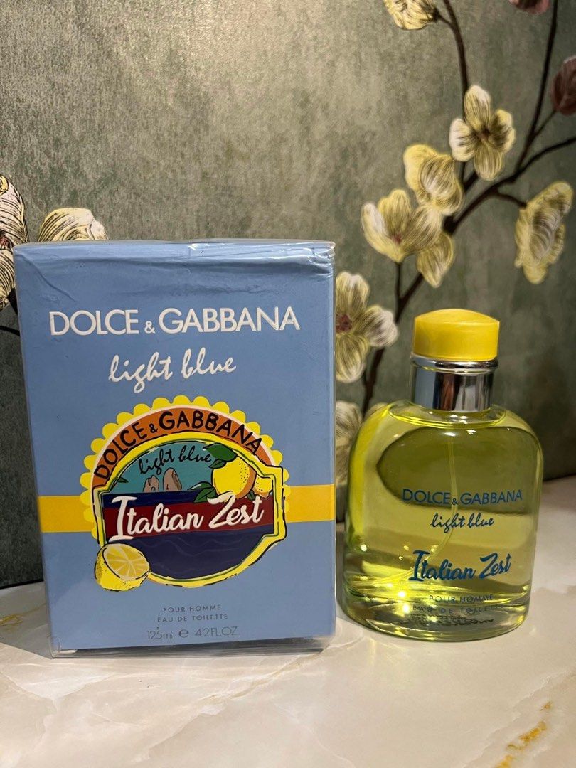Dolce & Gabbana Light Blue Italian Zest 125ml, Beauty & Personal Care ...