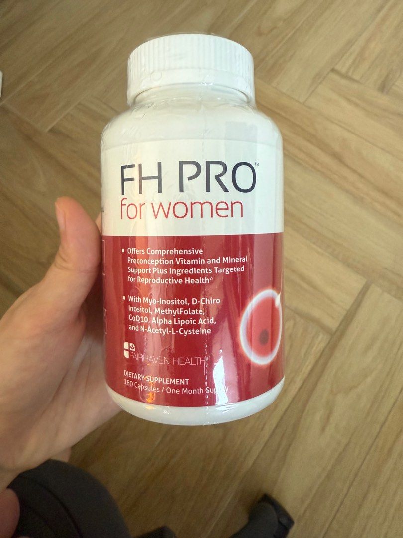 FH PRO for Women Preconception Vitamin Supplement, Health & Nutrition ...