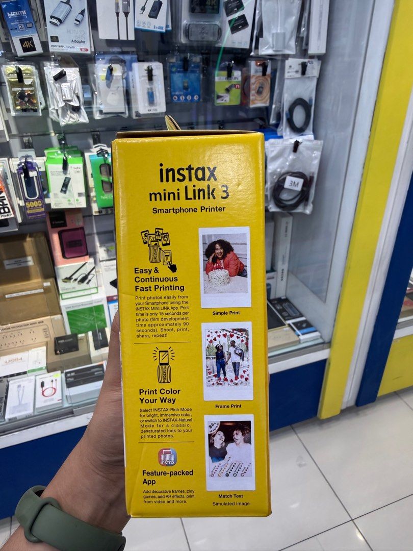 Fujifilm Instax Mini Link 3 Smartphone Printer, Computers & Tech ...