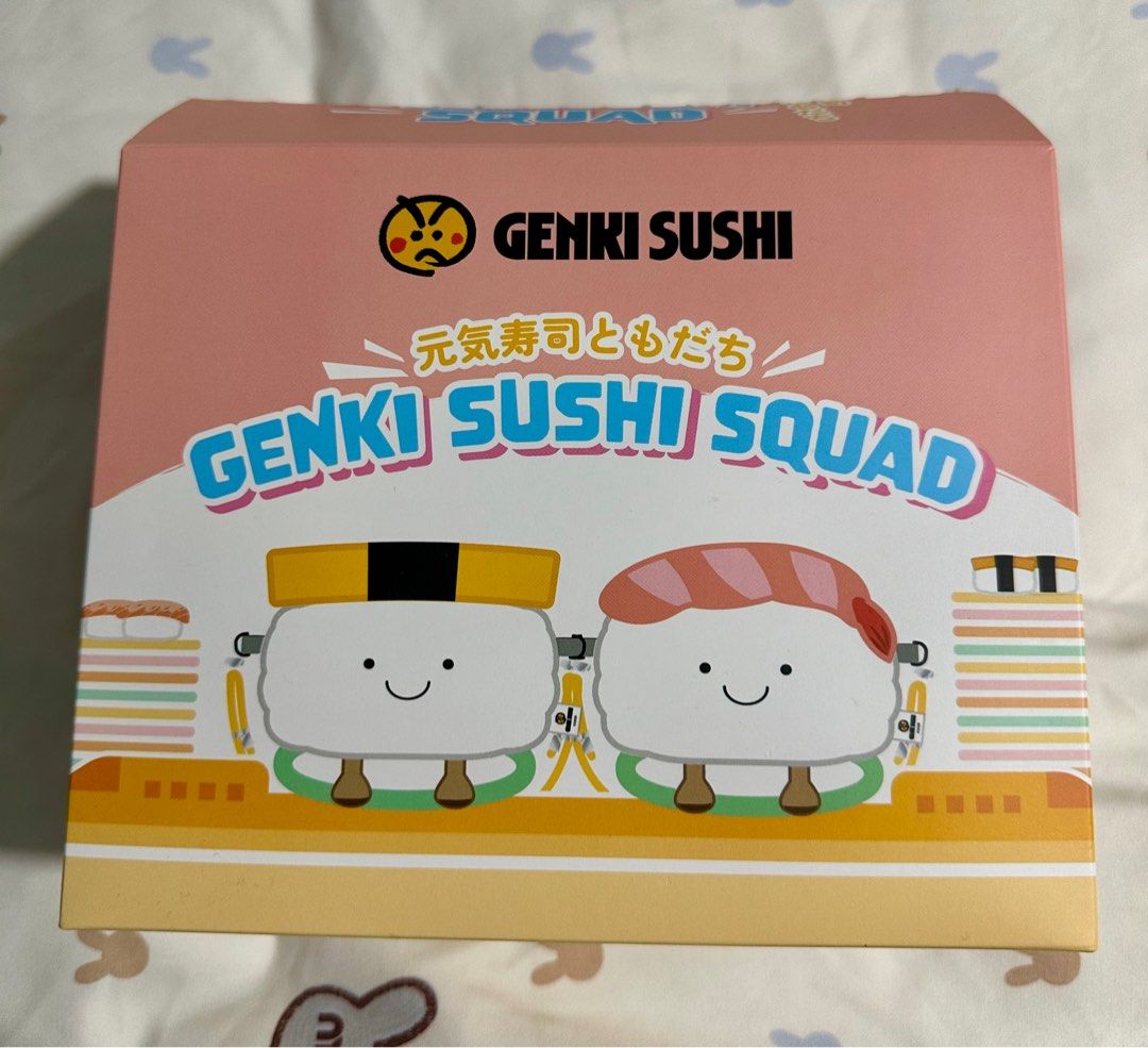 Genki Sushi Squad Plush Toy, Hobbies & Toys, Toys & Games on Carousell