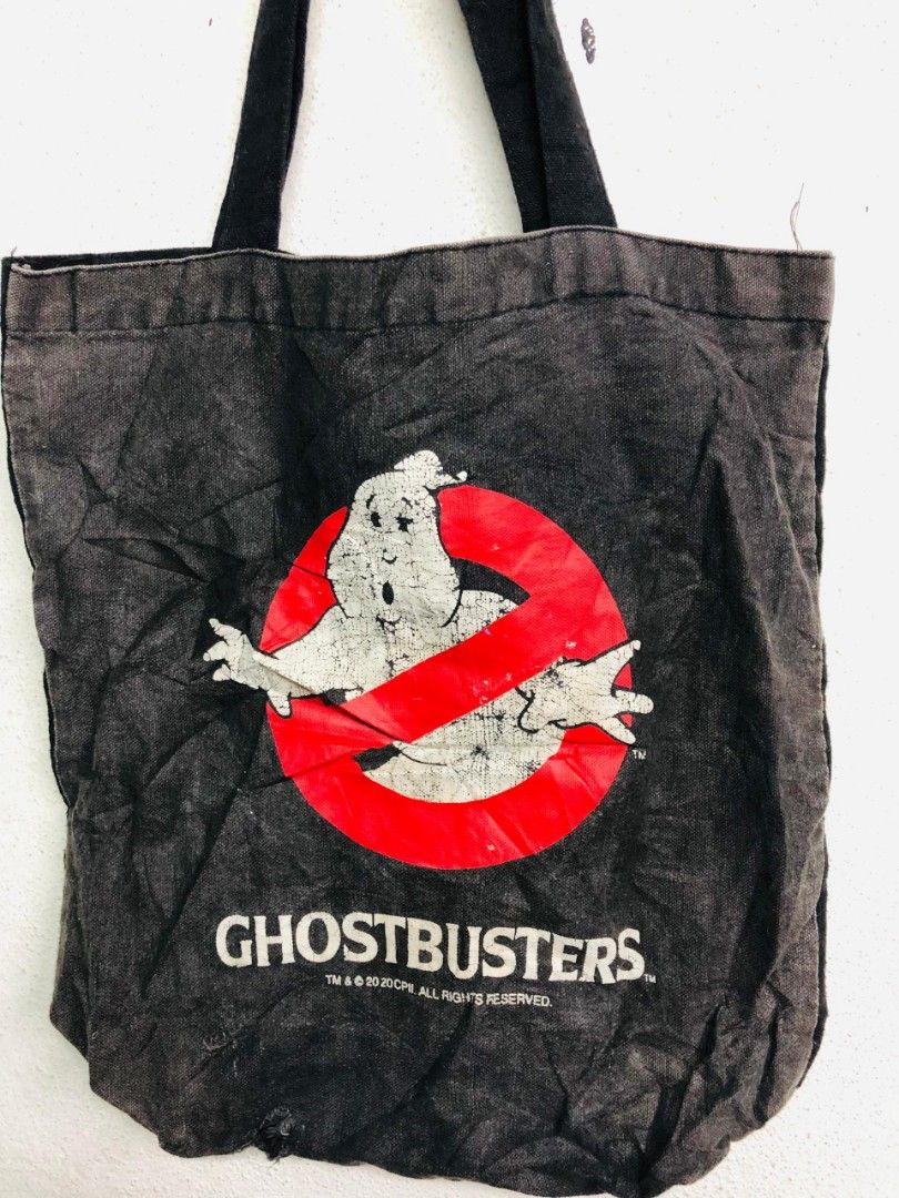 GHOSTBUSTERS Tote Bag, Women's Fashion, Bags & Wallets, Tote Bags on ...