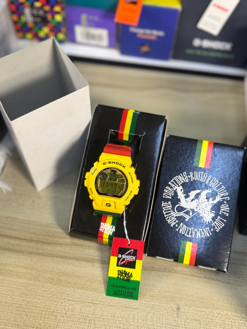 Gshock GLX-6900XA-9JR RASTA Original, Men's Fashion, Watches ...
