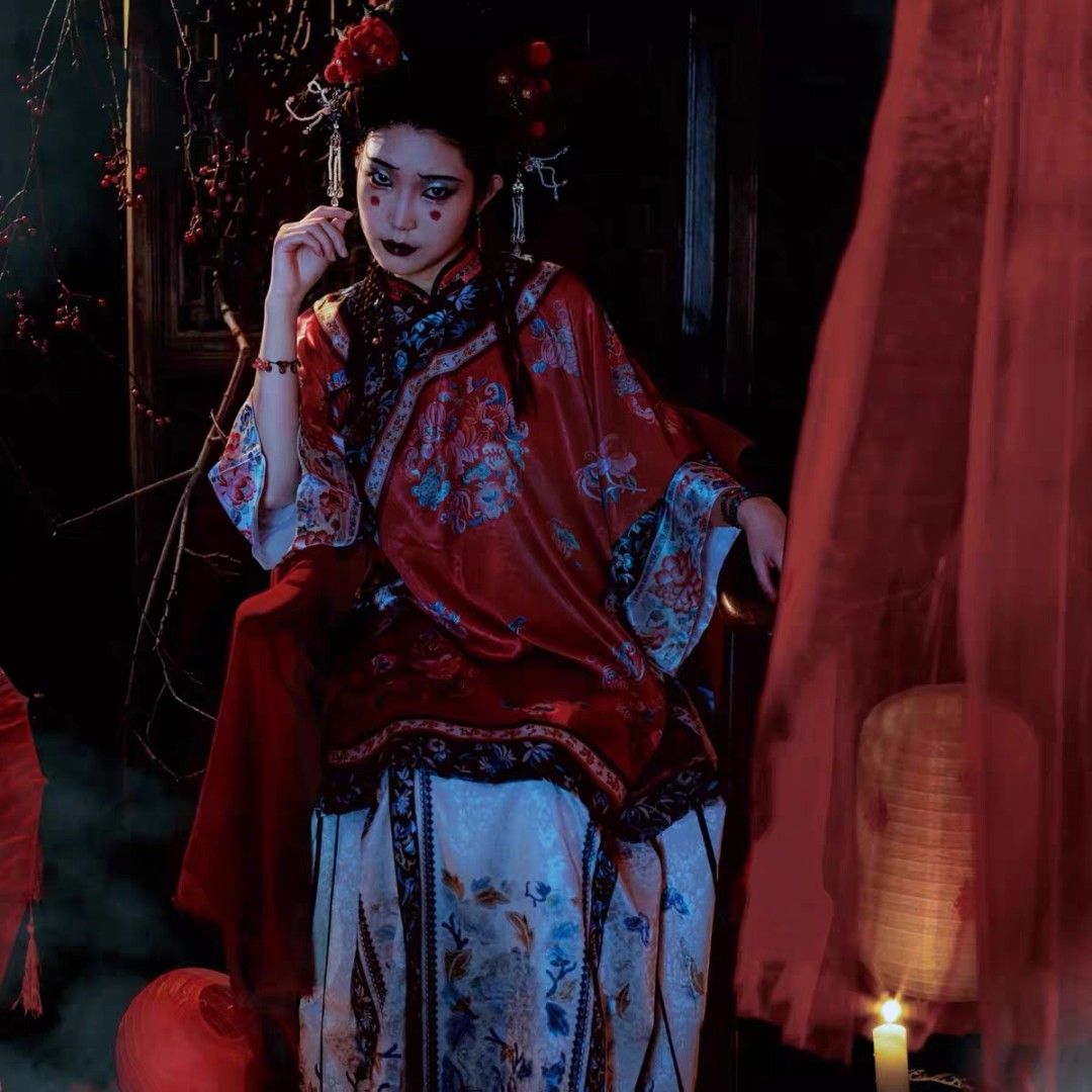 Halloween Costume Chinese Ghost Bride, Women's Fashion, Dresses & Sets ...