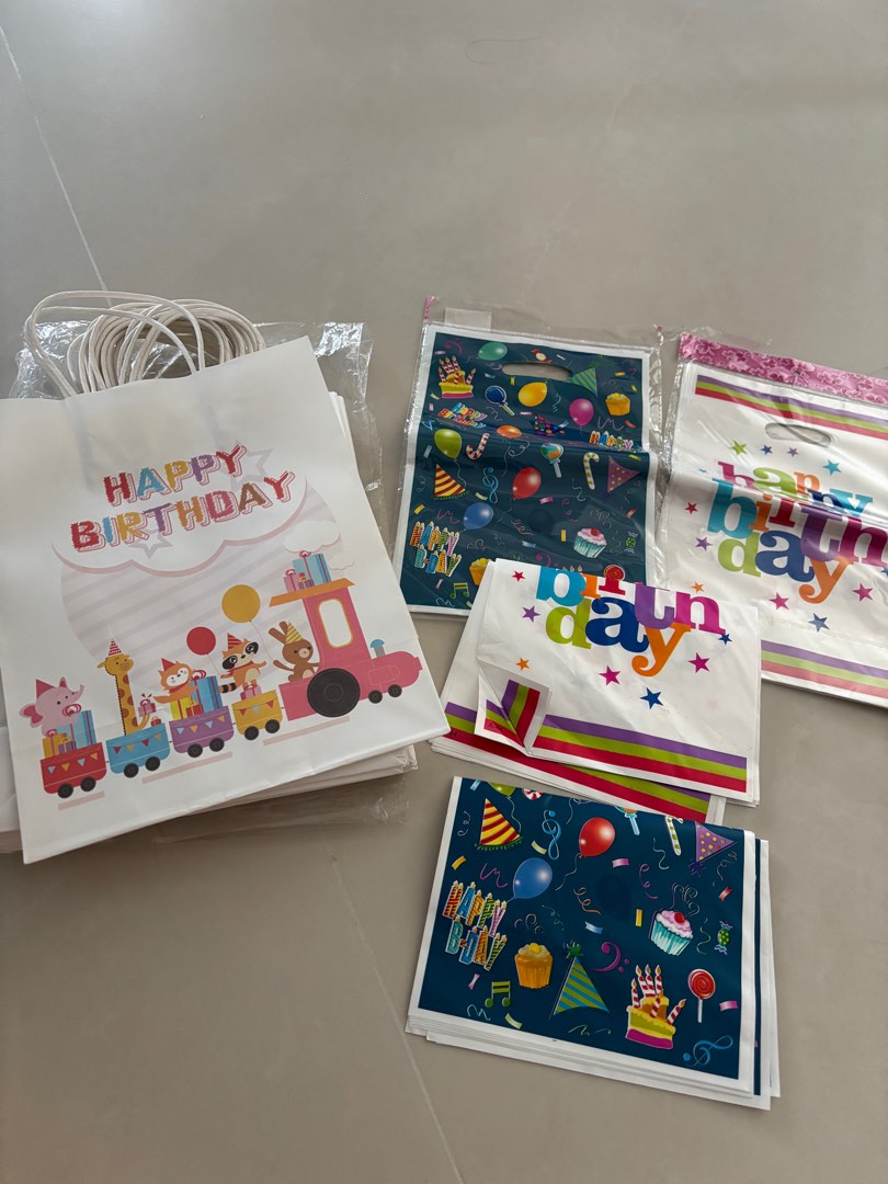 Happy Birthday Goodie Bag Bundle, Everything Else on Carousell