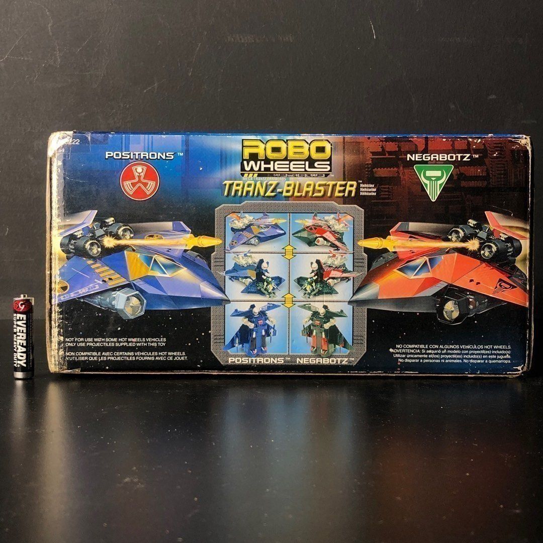 Hot Wheels Robo Wheels Tranz-Blaster Transformer Positrons Battleship ...