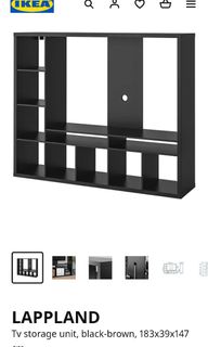IKEA HAVSTA TV Storage Combination - Grey, Furniture & Home Living ...