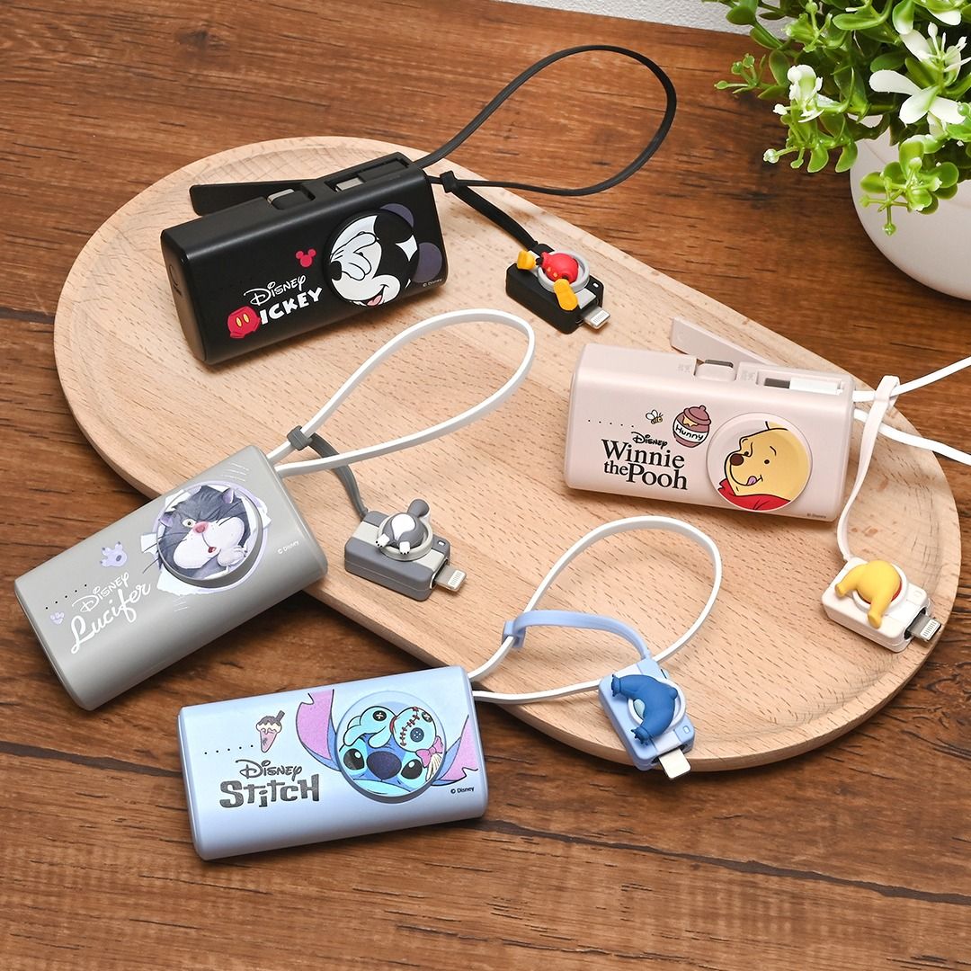 infoThink多功能膠囊快充行動電源(魯斯佛Lucifer /米奇老鼠Mickey Mouse /史迪仔Stitch /小熊維尼 ...
