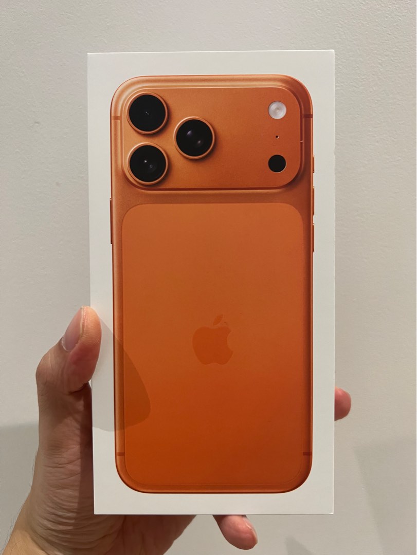 iPhone 17 Pro Max Orange 256GB, Mobile Phones & Gadgets, Mobile Phones ...