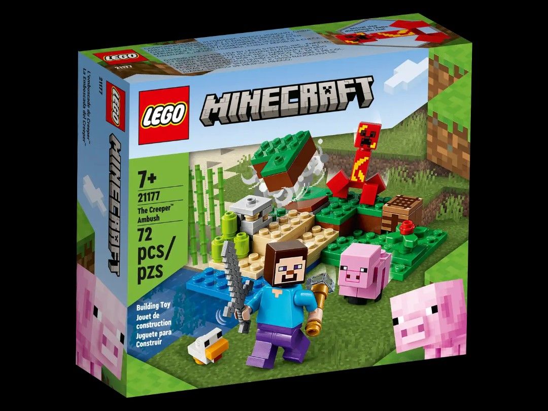 [Limted quantity]LEGO Minecraft 21177 The Creeper Ambush + Heytea ...