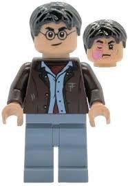 Lego Minifigures Harry Potter Deathly Hallows hp528 Harry Potter - Dark ...