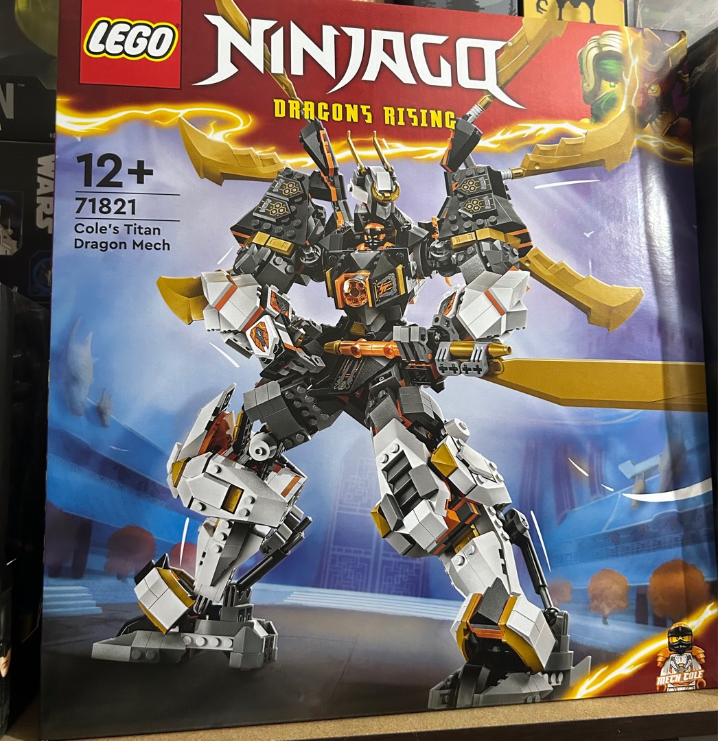 (RESERVED) Lego 71821 Ninjago Cole’s Titan Dragon Mech, Hobbies & Toys ...
