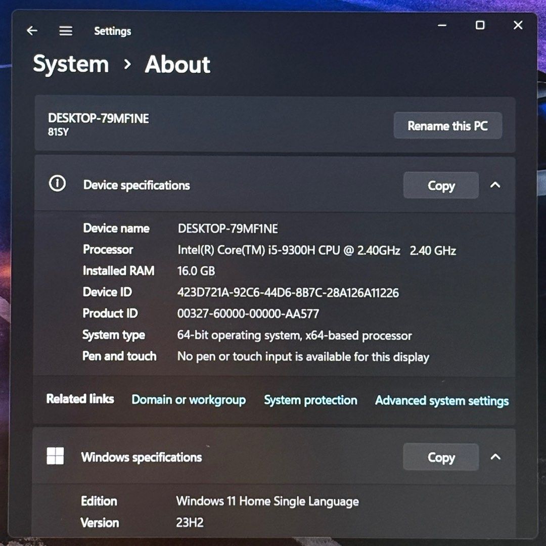 Lenovo Legion Gaming Laptop i5 9GEN GTX 1650, Computers & Tech, Laptops ...