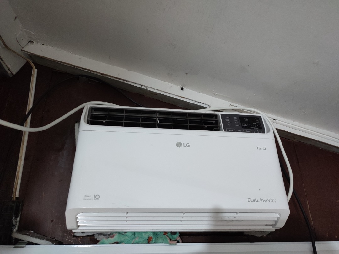 LG 1HP AIRCON DUAL INVERTER WINDOW TYPE, TV & Home Appliances, Air ...
